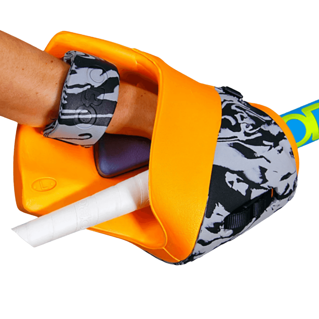 ROBO PLUS Hand Protector Right Orange | OBO Deflector | Total-Hockey